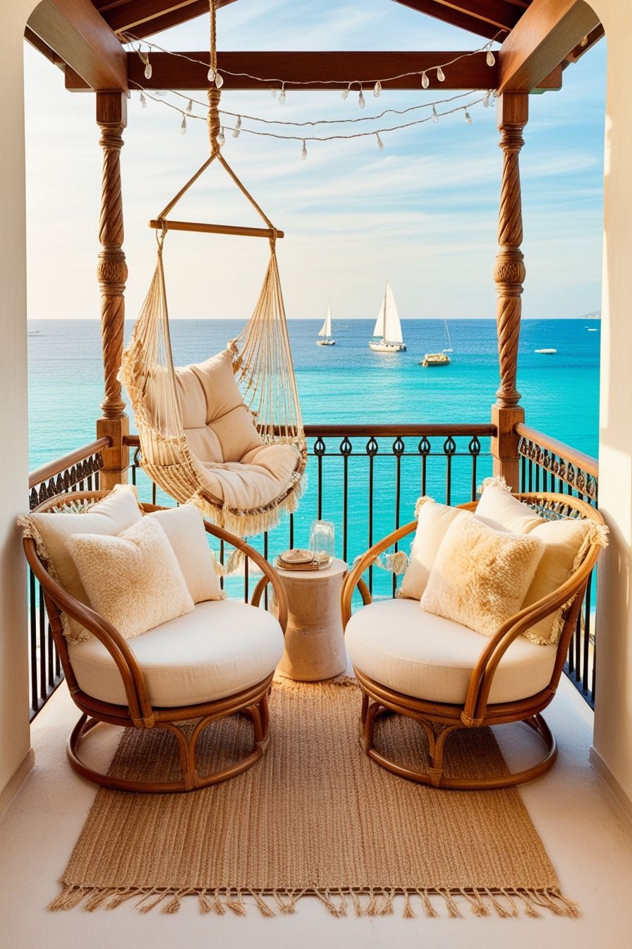 Coastal Balcony Decor Ideas: 20+ You’ll Love - luxehomedecors