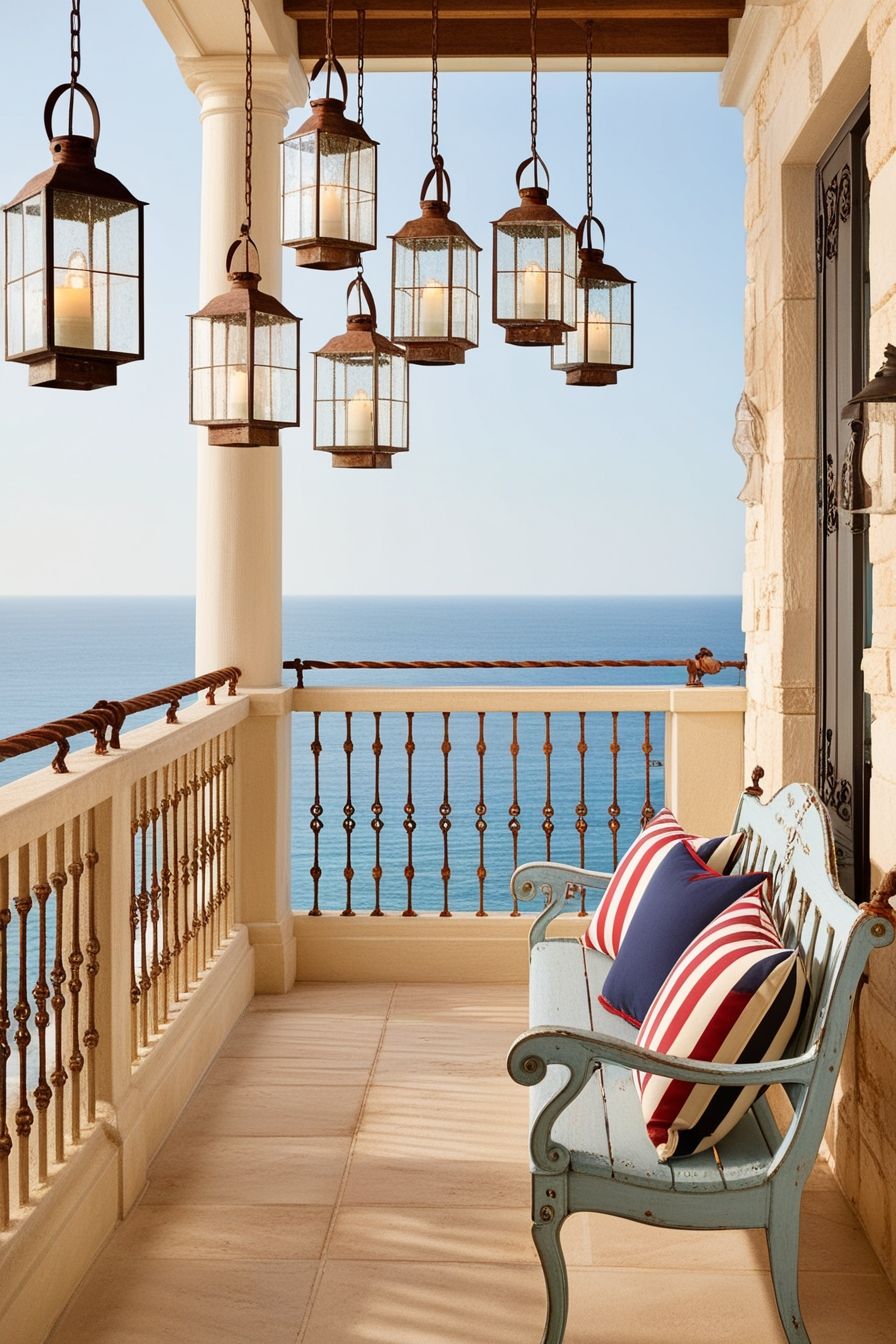 Coastal Balcony Decor Ideas: 20+ You’ll Love - Luxe Home Decors