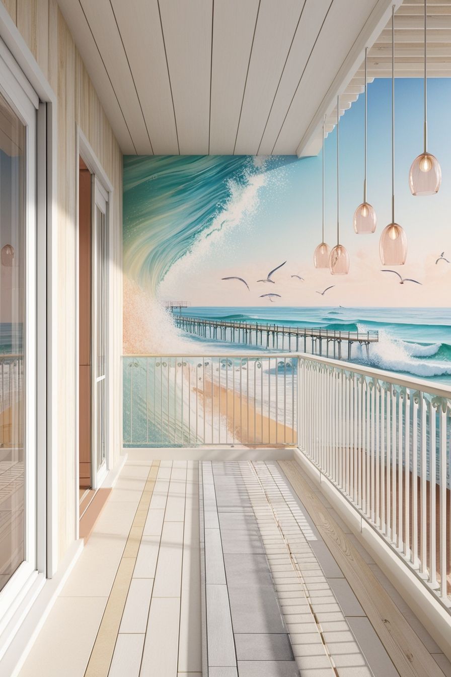 Coastal Balcony Decor Ideas: 20+ You’ll Love - Luxe Home Decors