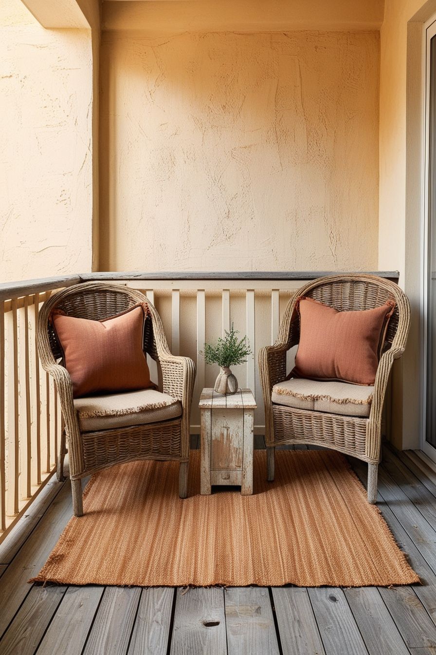 10 Stunning Rustic Balcony Decor Ideas for Small and Large Spaces ...