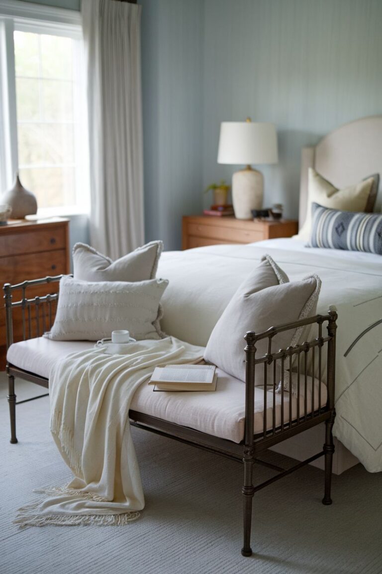 10 Creative Window Behind Bed Ideas for a Stunning Bedroom - Luxe Home ...