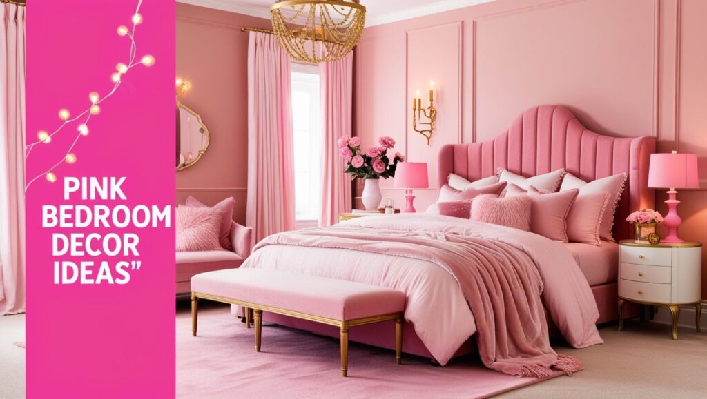 Pink Bedroom Decor Ideas for a Chic and Elegant Makeover - Luxe Home Decors
